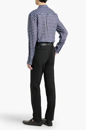 ALEX MILL Mason Checked Linen And Cottonblend Shirt