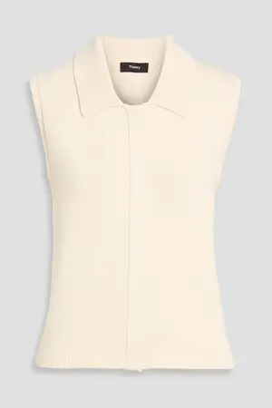 Theory Cotton-blend Vest