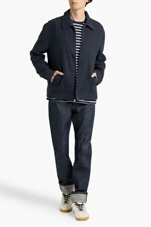 ALEX MILL Sam Linen And Cotton-blend Twill Jacket