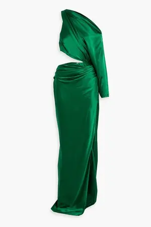 Emerald Green Silk Dresses