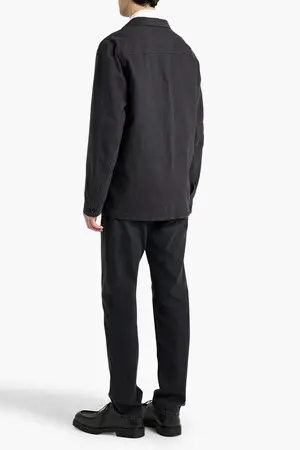 ALEX MILL Arthur Cotton, Linen And Lyocell-blend Twill Jacket - Charcoal