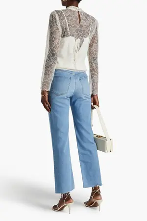 FRAME Le Jane Ankle Straight-leg Jeans