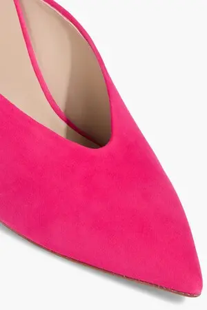 STUART WEITZMAN Lulah Suede Mules