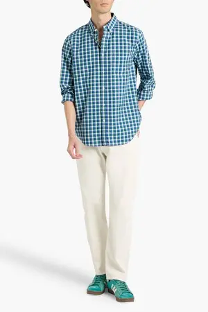 ALEX MILL Mill Checked Cottonpoplin Shirt