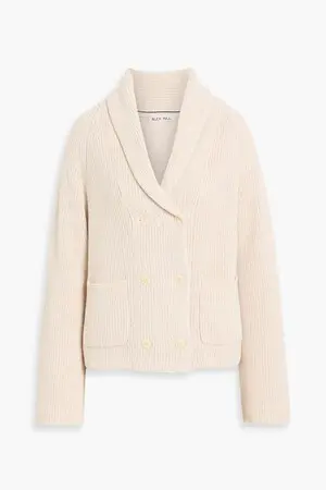 ALEX MILL Marseille Double-breasted Ribbed-knit Cardigan