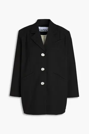 GANNI Cotton Blazer
