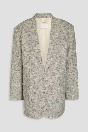 Zimmermann Linen-blend Tweed Blazer