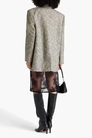 Zimmermann Linen-blend Tweed Blazer