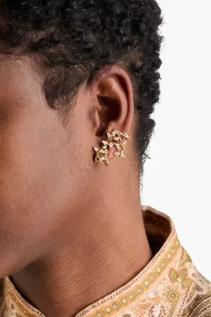 Zimmermann 12karat Plated Crystal Ear Cuff