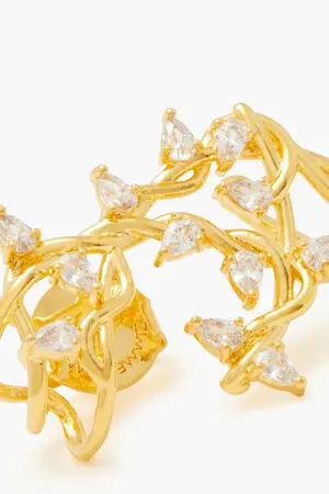 Zimmermann 12karat Plated Crystal Ear Cuff