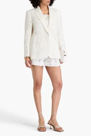 Zimmermann Guipure Lace Blazer