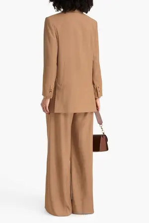 Max Mara Nebbie Double-breasted Wool Blazer - Camel