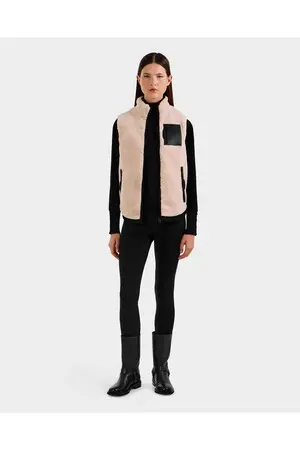 Rudsak Rummy Fleece Vest - White
