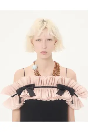 Valentino Garavani Crepe Couture Short Dress