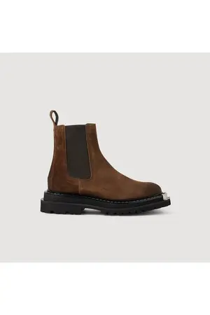 Women's Ankle Boots with Metal Detail