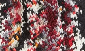 Missoni Zigzag Jacquard Wool Fringe Scarf