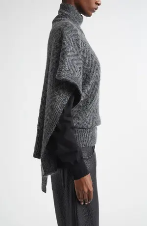 Missoni Zigzag Sequin Poncho
