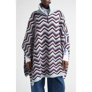 Missoni Zigzag Sequin Poncho