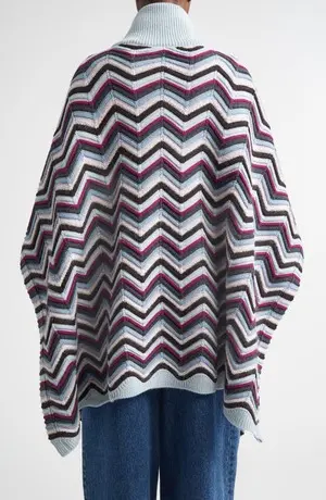Missoni Zigzag Sequin Poncho
