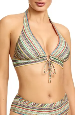 Robin Piccone Willow Halter Bikini Top