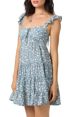 O'Neill Lorelei Floral Print Minidress