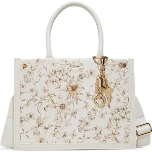 Aldo Faux Leather Tote With Print