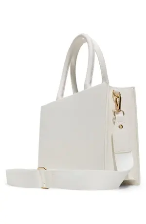 Aldo Faux Leather Tote With Print