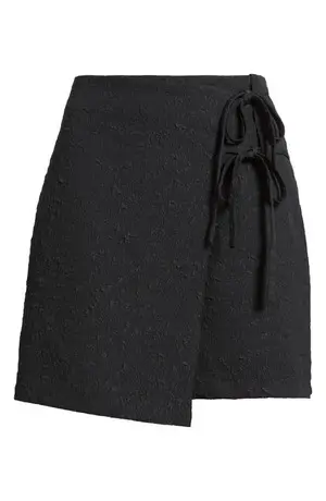 Scotch & Soda Tie Wrap Mini Skirt