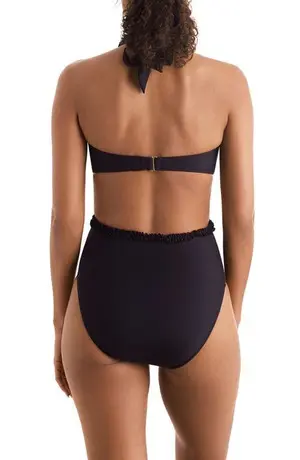 MIMI FLAMINGO Sonny Ruffle Cutout One-piece Swimsuit