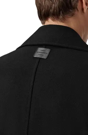 ALLSAINTS Curran Double Breasted Topcoat