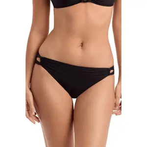 MIMI FLAMINGO Tatum Bikini Bottom - Black