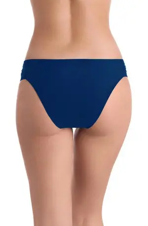 MIMI FLAMINGO Tatum Bikini Bottom - Indigo