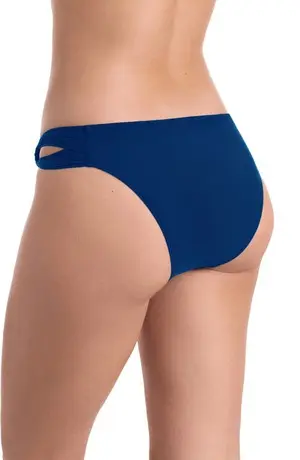 MIMI FLAMINGO Tatum Bikini Bottom - Indigo