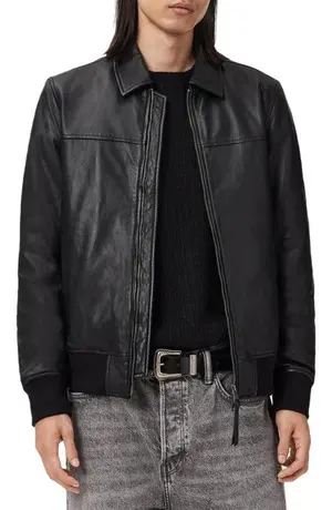 ALLSAINTS Rashford Leather Jacket