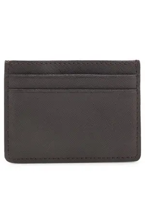 Hugo Zair Bonded Leather Card Holder