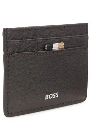 Hugo Zair Bonded Leather Card Holder