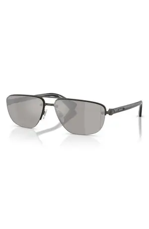 Burberry Oversize Irregular Sunglasses - Matte Grey