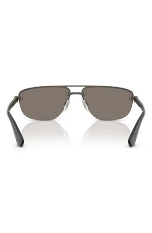 Burberry Oversize Irregular Sunglasses - Matte Grey