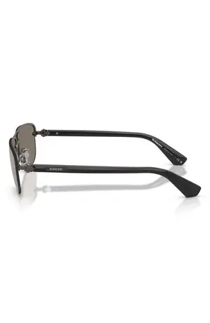 Burberry Oversize Irregular Sunglasses - Matte Grey
