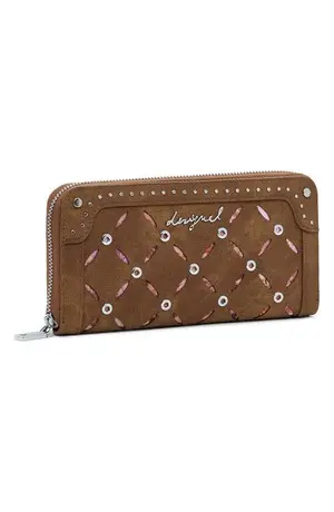 Desigual Long Faux Leather Wallet