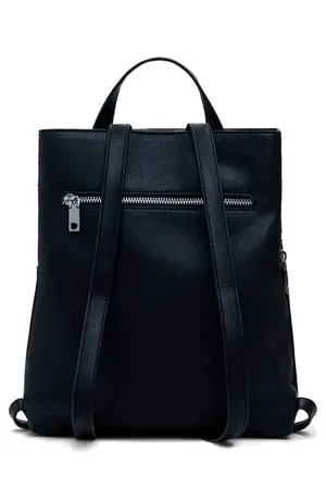 Desigual Mini Faux Leather Backpack