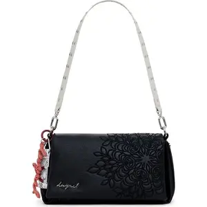 Desigual Faux Leather Crossbody Bag - Black