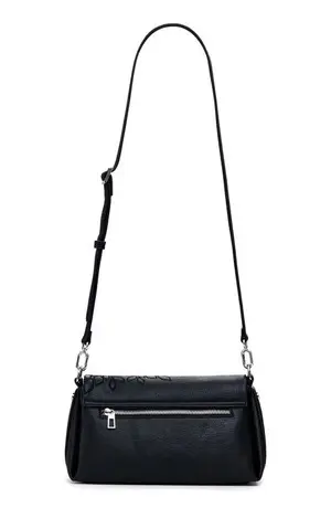 Desigual Faux Leather Crossbody Bag - Black