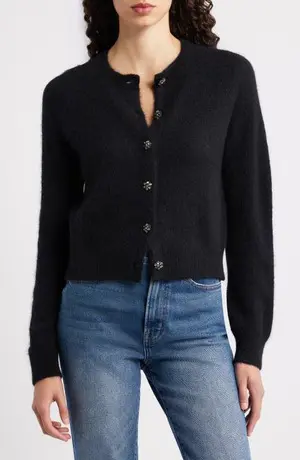 Doen Crew Neck Cardigans For Women