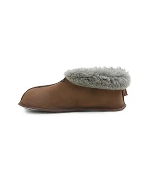 CELTIC & CO. British Soft Sole Bootee Slipper - Khaki