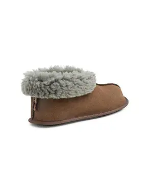 CELTIC & CO. British Soft Sole Bootee Slipper - Khaki