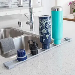 BETTER HOUSEWARE Over The Sink Roll Up Drying Bar