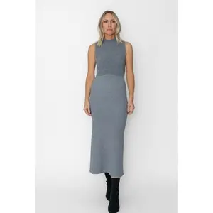 WEST OF Maryline Ribbed Sweater Dress