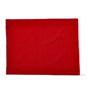 TAG Threads Slub Cotton Placemat - Red