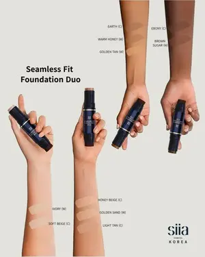 SIIA COSMETICS 5-pc. Perfect Base Collection - Hazelnut
